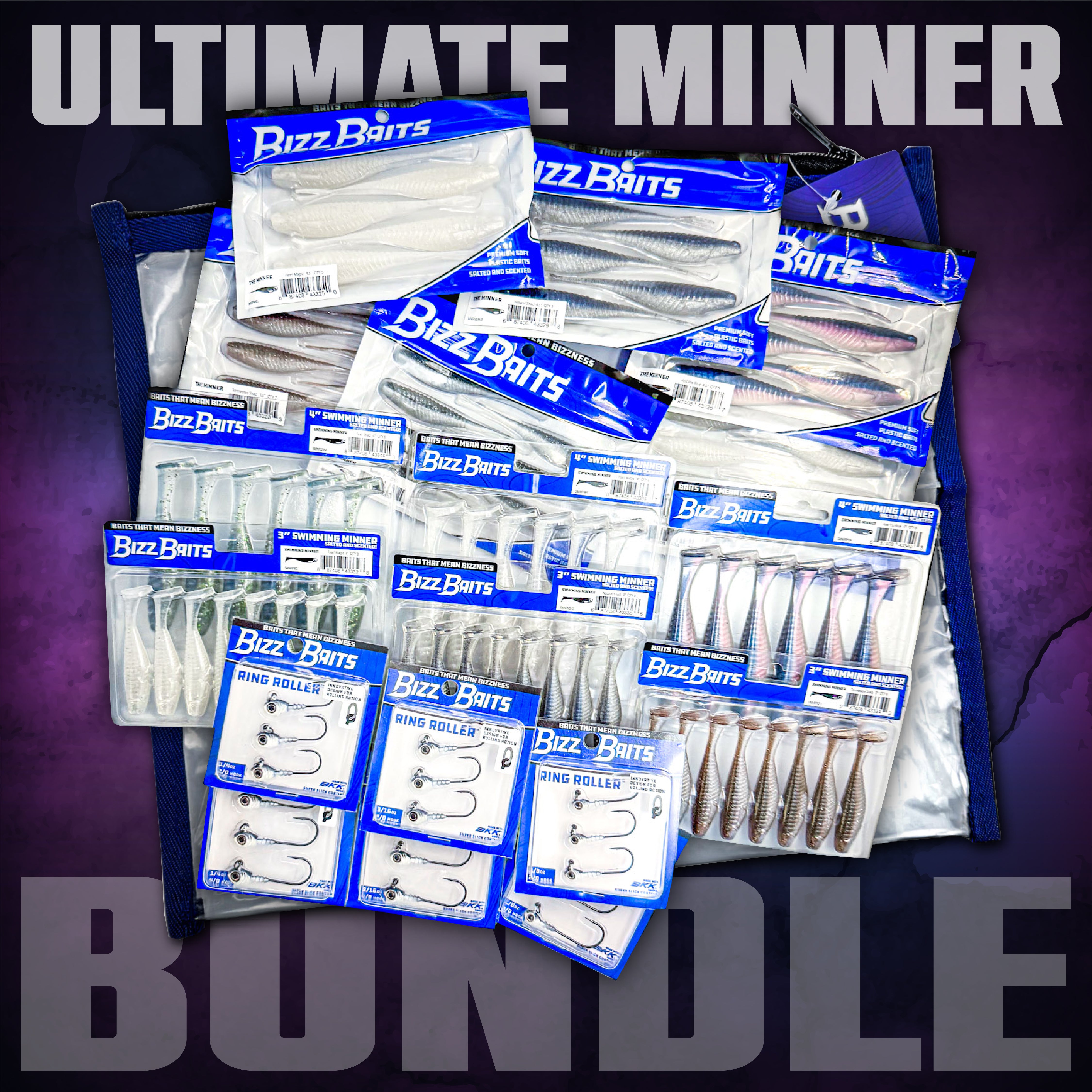 Bizz Baits | Ultimate Minner Bundle | Bizz Baits